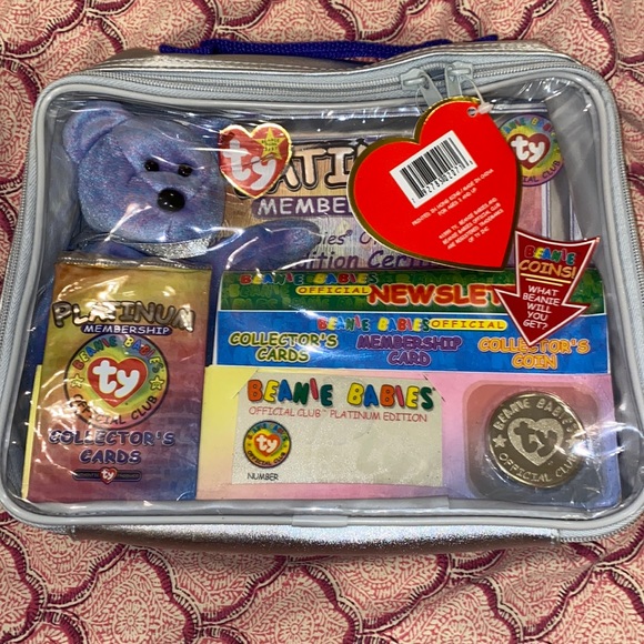 Ty | Toys | Beanie Babies Ty Official Club Membership Set Platinum ...